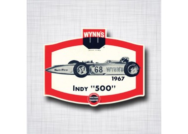 Sticker Wynn's Indy 500