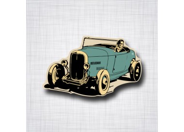 Sticker Hot Rod