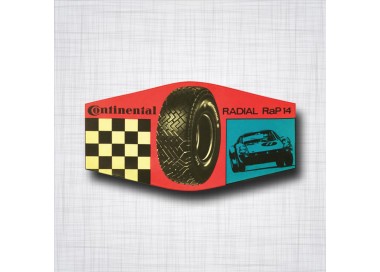 Sticker Pneus Continental Radial