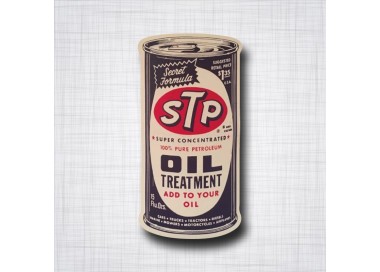 Sticker STP Oil Treatment Boite