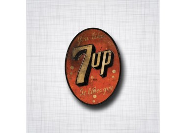 Sticker 7UP Seven up