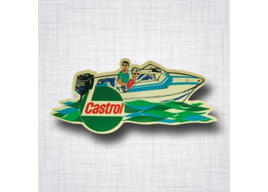 Sticker Castrol Vintage Hors Bord.