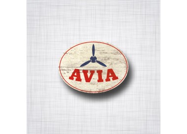 Sticker Avia Oil 1945.
