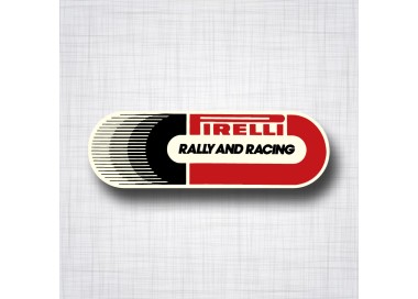 Sticker Pirelli Rally and Racing.