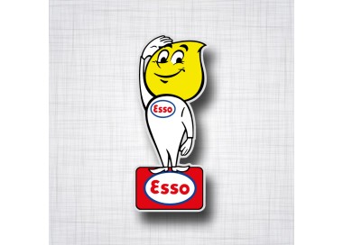 Sticker ESSO Goutte d'huile.