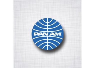 Sticker Pan American 1973-1991.