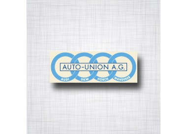Sticker Auto Union AG.