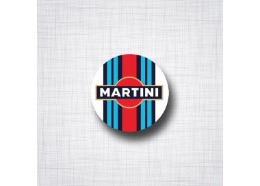 Sticker Martini Racing.