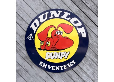 Plaque publicitaire Dunpy Dunlop.