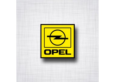 Sticker Opel.