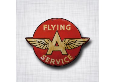 Sticker Flying A Service