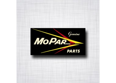 Sticker MOPAR Genuine Parts