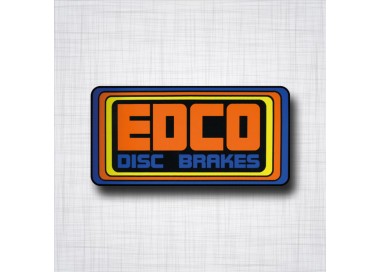 Sticker EDCO disc brakes