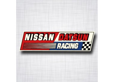 Sticker Nissan Datsun racing